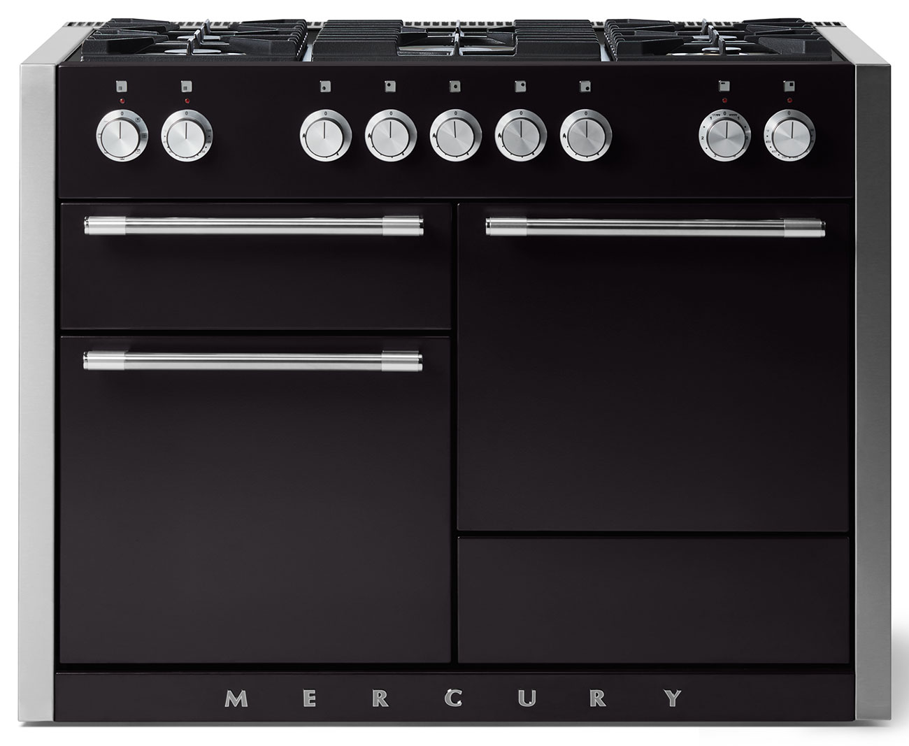 AGA Mercury Dual Fuel Range 48-Inch in Matte Black - AMC48DFMBL | Abt