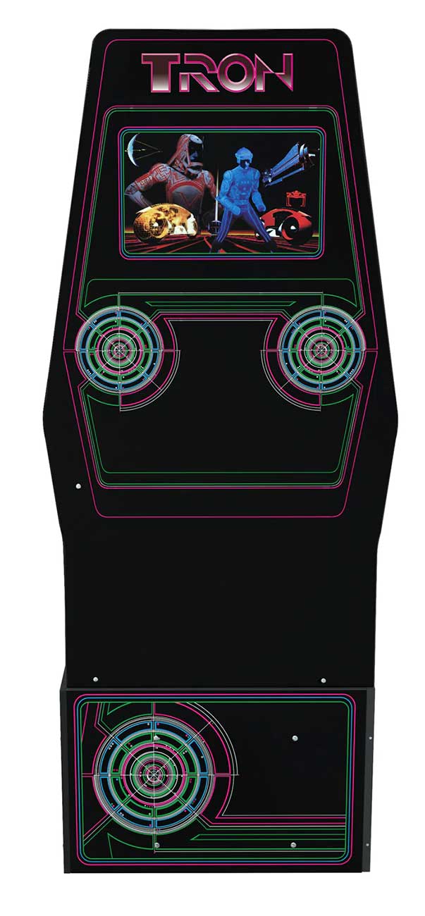 Tron Arcade Game Side