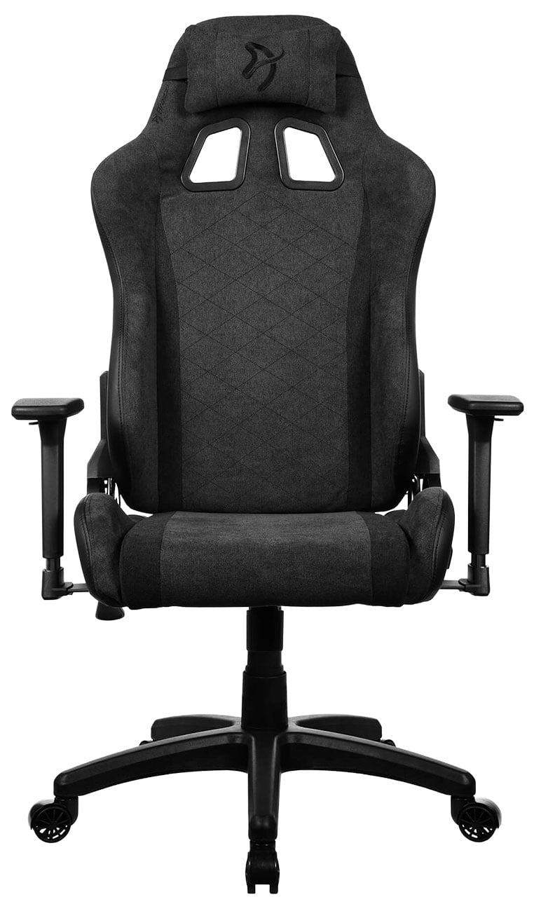 Arozzi Avanti Soft Fabric Gaming Chair in Dark Gray | Abt