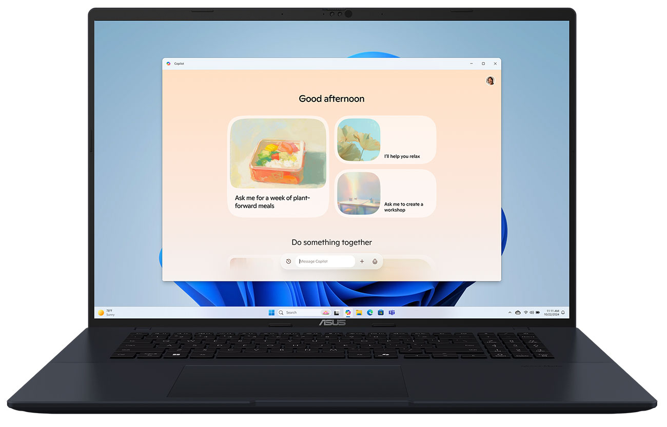 ASUS Vivobook 18 Laptop with an ErgoSense Keyboard | Abt