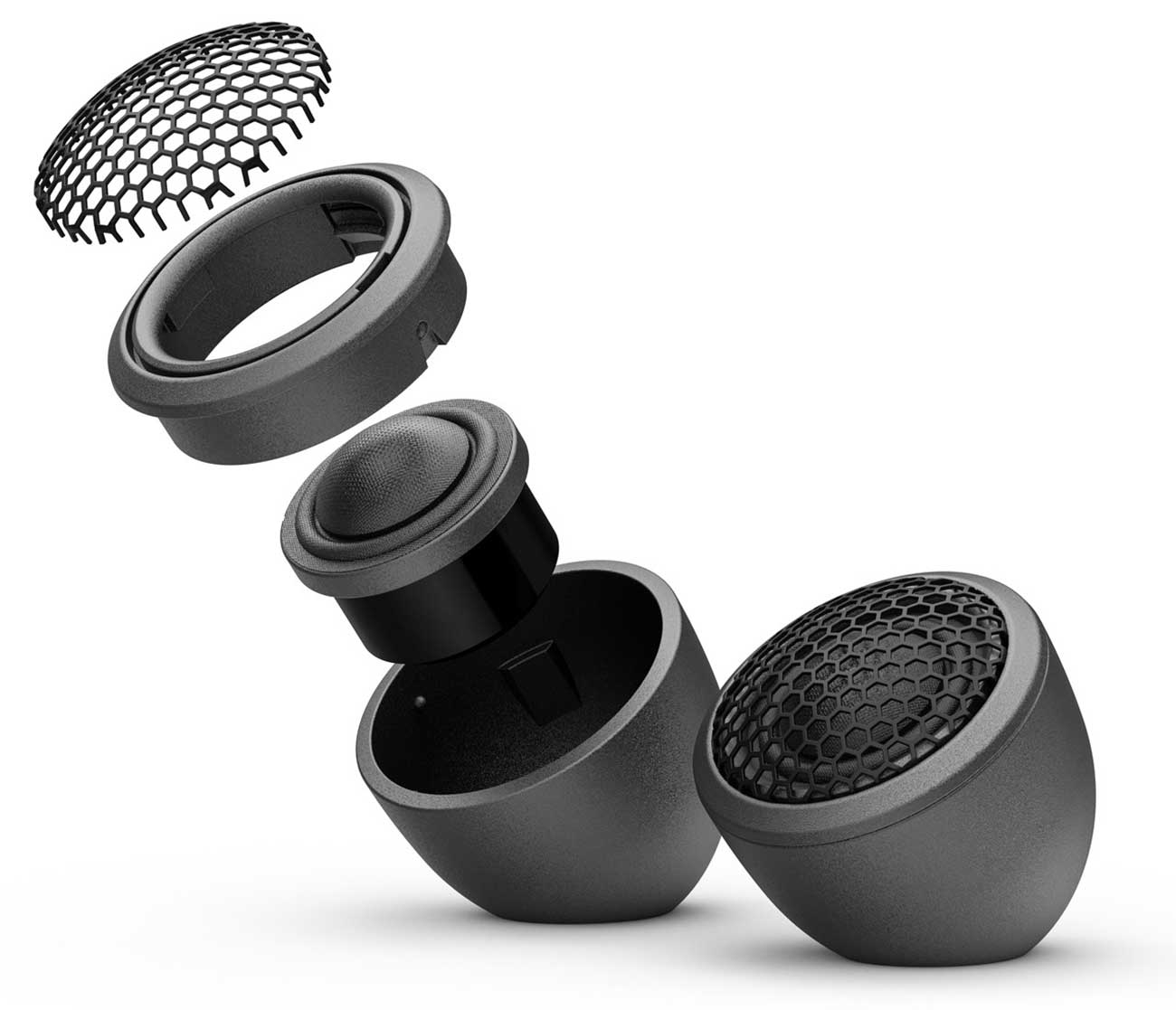 Audiotec Fischer 1-Inch Car Tweeter (Pair) - CI7T20FMSC | Abt