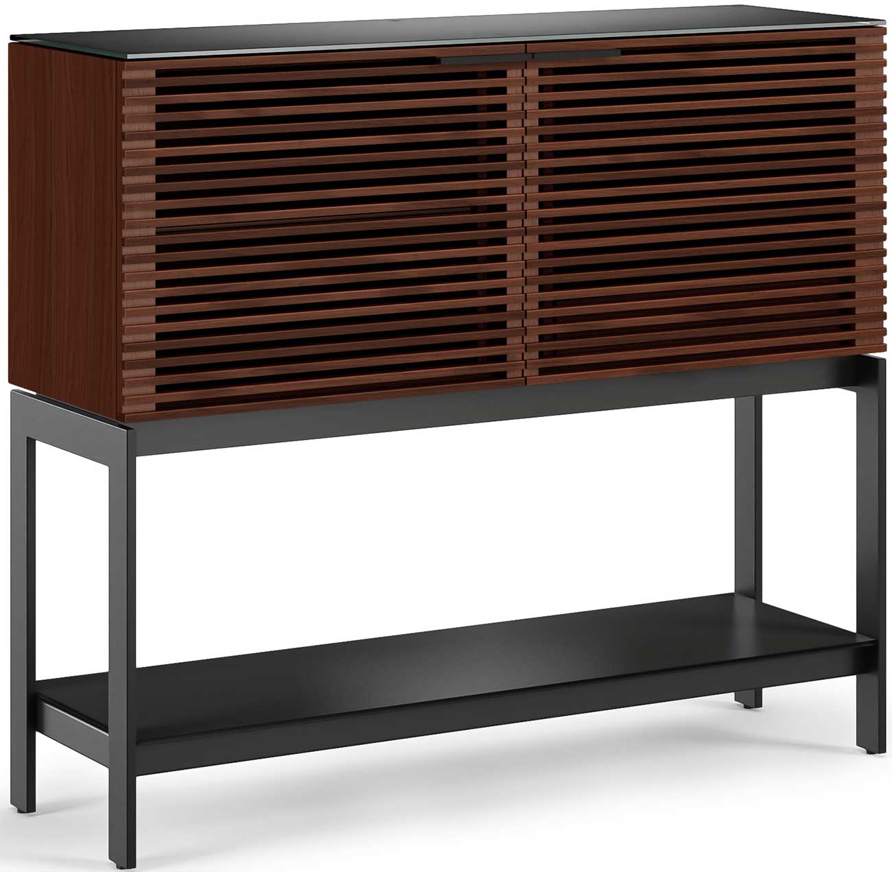 BDI Corridor Bar Cabinet SV in Chocolate Walnut - CORRIDOR-5621-CWL
