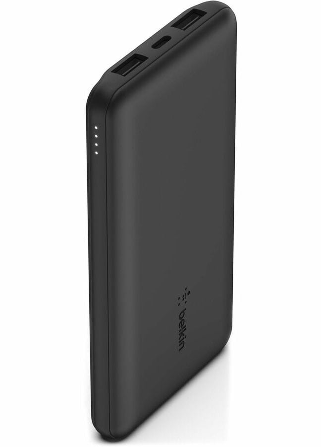 Belkin BoostCharge Power Bank 10K, 15W in Black - BPB011BTBK