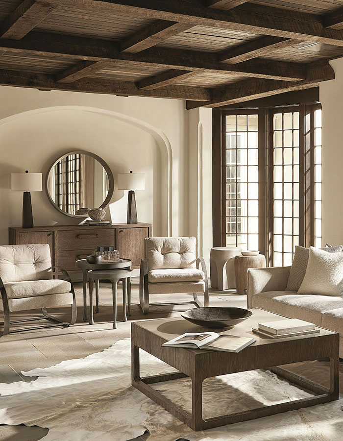 Bernardt Casa Paros Living Room: Modern, Rustic Style | Abt