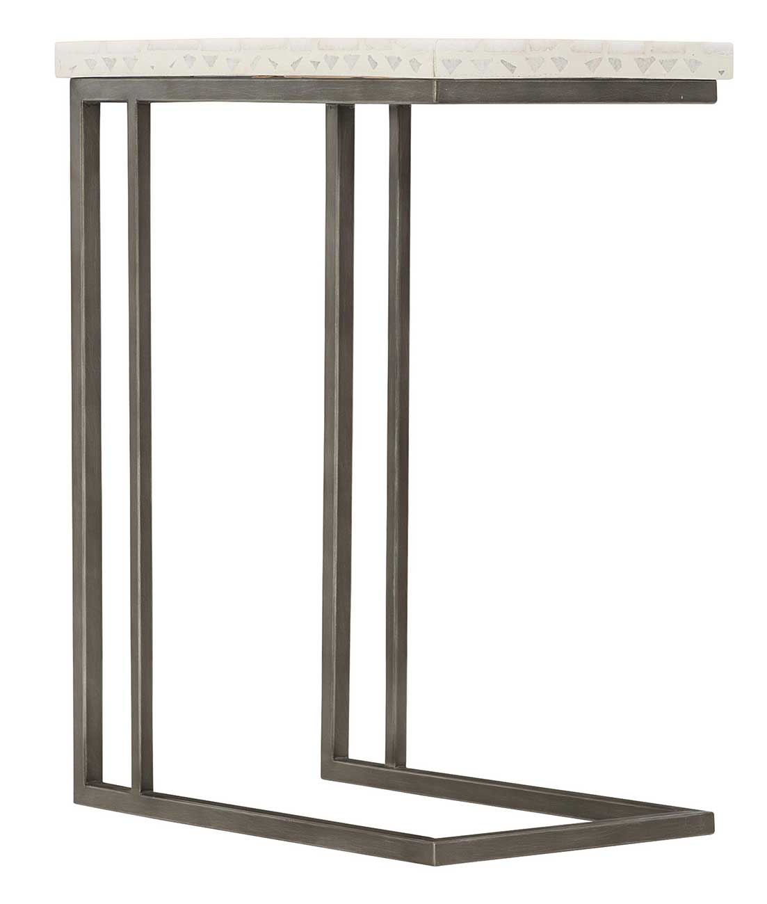 Bernhardt Sausalito Outdoor Accent Table in Terrazzo Stone - X01107