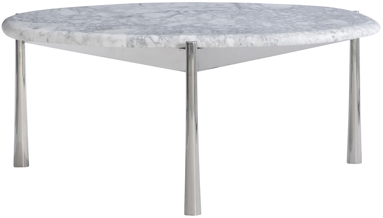 Bernhardt Arris Cocktail Table with Arabescato Marble - 321010