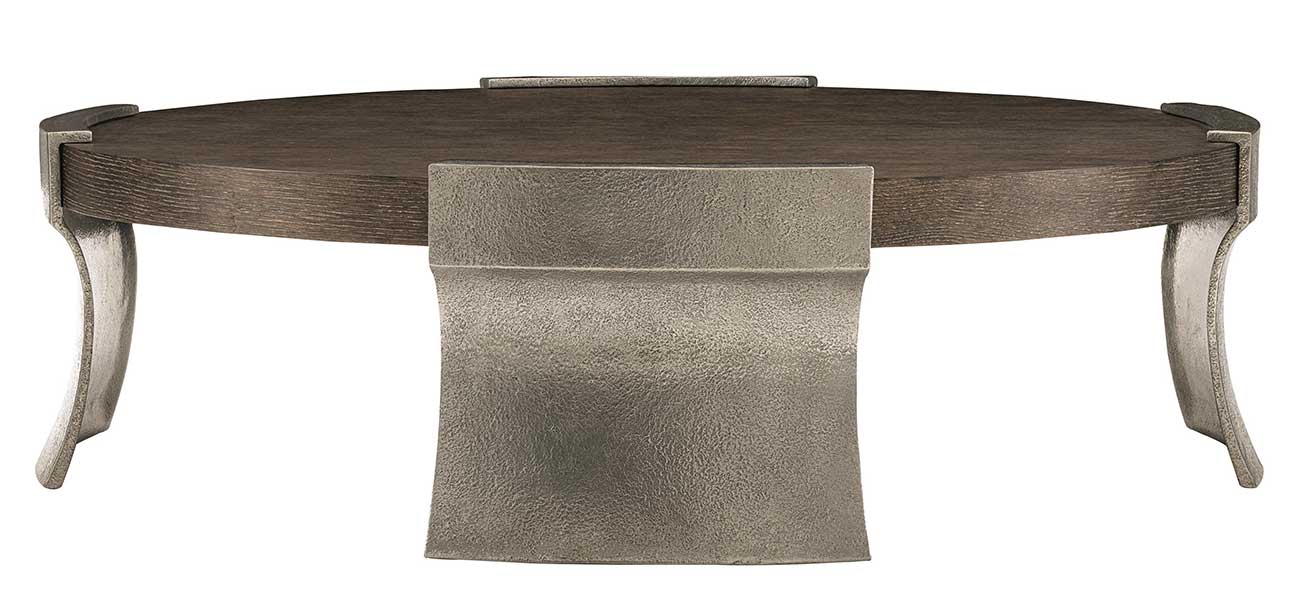 Bernhardt Gainsford Cocktail Table in Graphite - 396014 | Abt