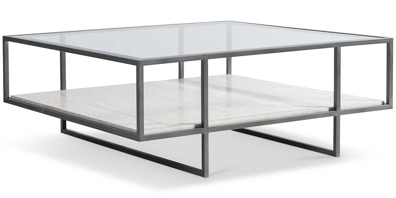 Bernhardt Harlow Cocktail Table in Bronze - 514022