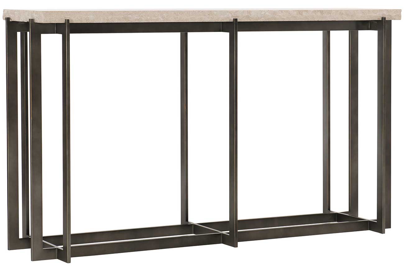 Bernhardt Hathaway Console Table in Bronze - 514022