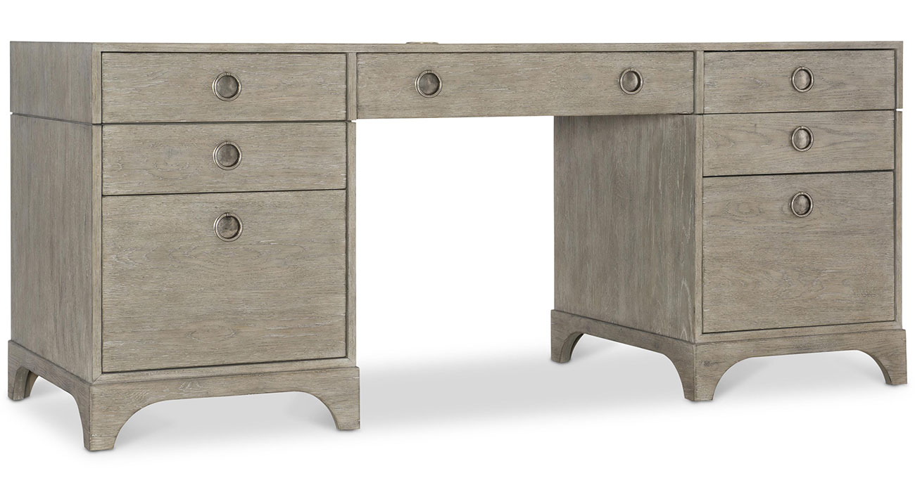 Bernhardt Albion Desk in Pewter - D16514 | Abt