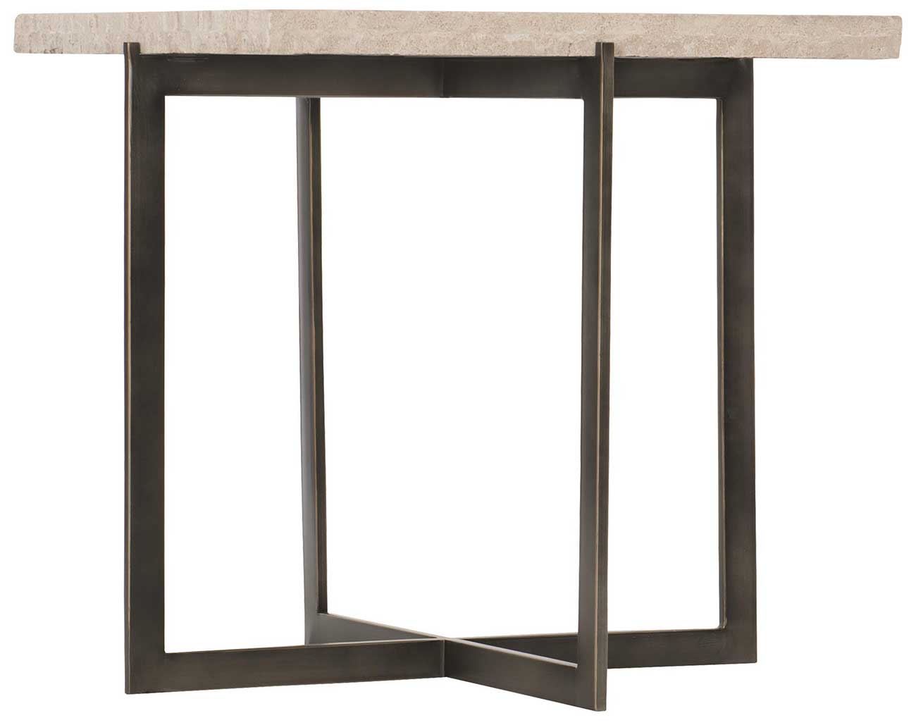 Bernhardt Hathaway Side Table in Bronze - 510122 | Abt