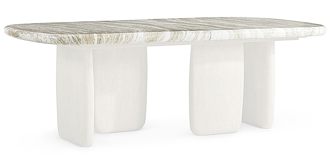 Bernhardt Arcadia Dining Table Top in Kalta Faux Stone - 334244