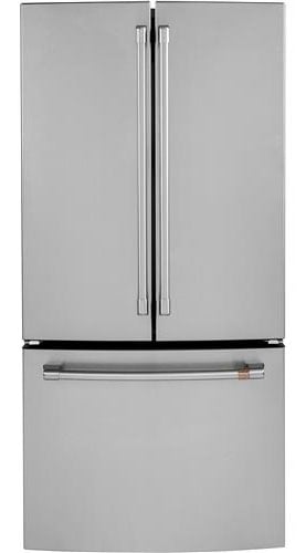 Cafe Refrigerators - Counter Depth French Door 18.6 Cu Ft - CWE19SP2NS1