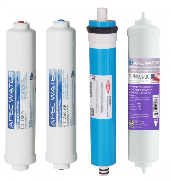 APEC Water Complete Filter Set FILTER-MAXCTOP-PH | Abt