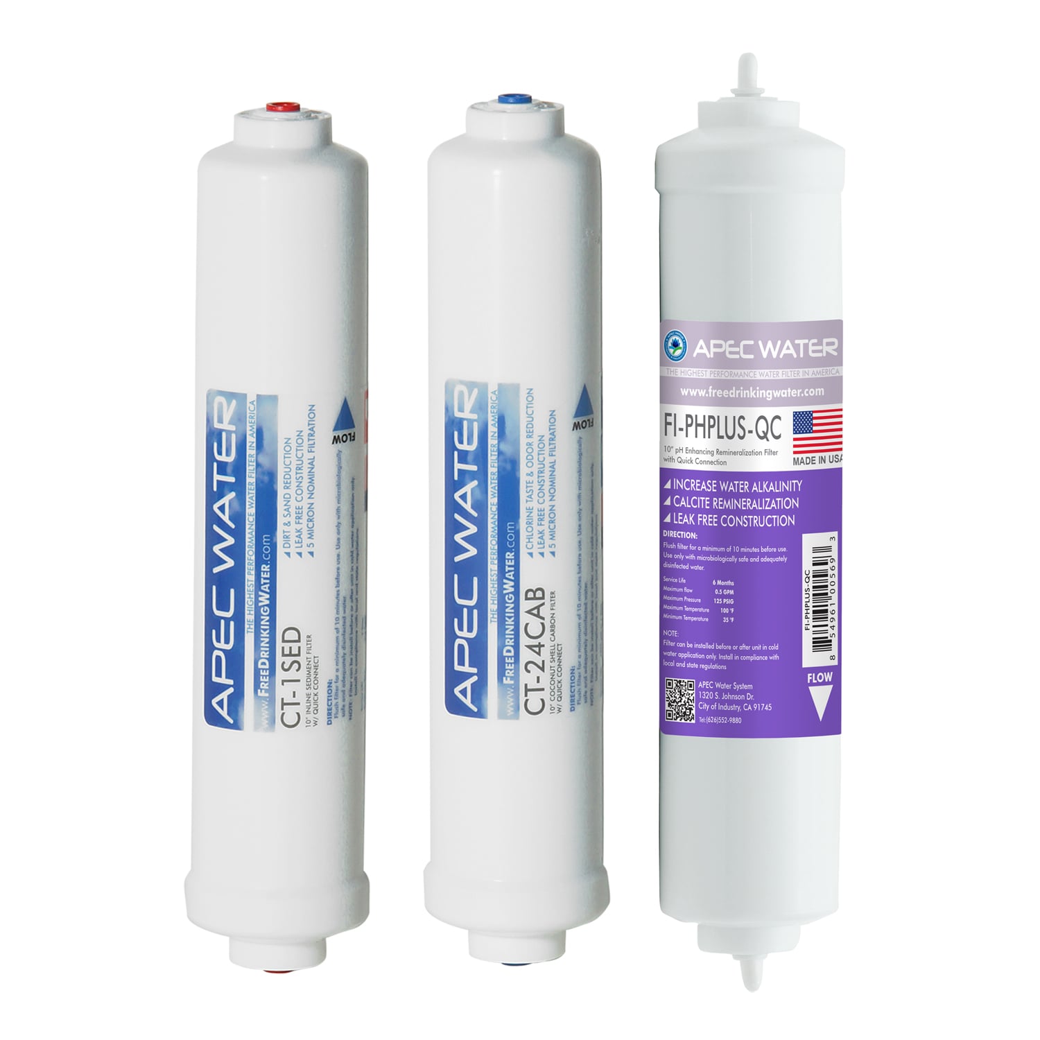 APEC Water Countertop Osmosis System - FILTER-SET-CTOP-PH