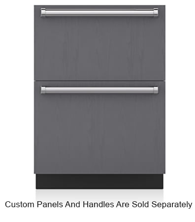 Sub-Zero 24" Integrated Double Drawer Freezer - ID-24FI