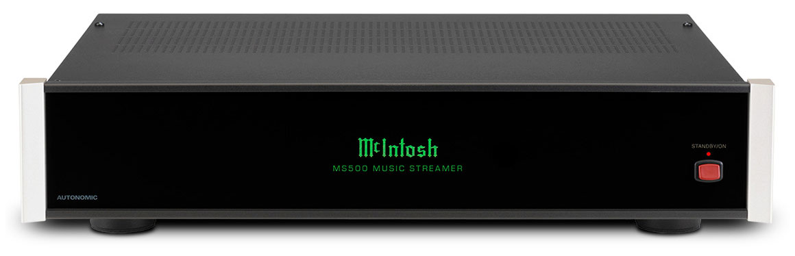 McIntosh Black Music Streamer: Local & Digital - MS500 | Abt