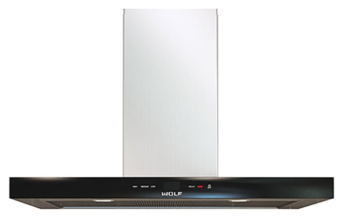 Wolf 36-inch Black Cooktop Wall Hood - VW36B | Abt