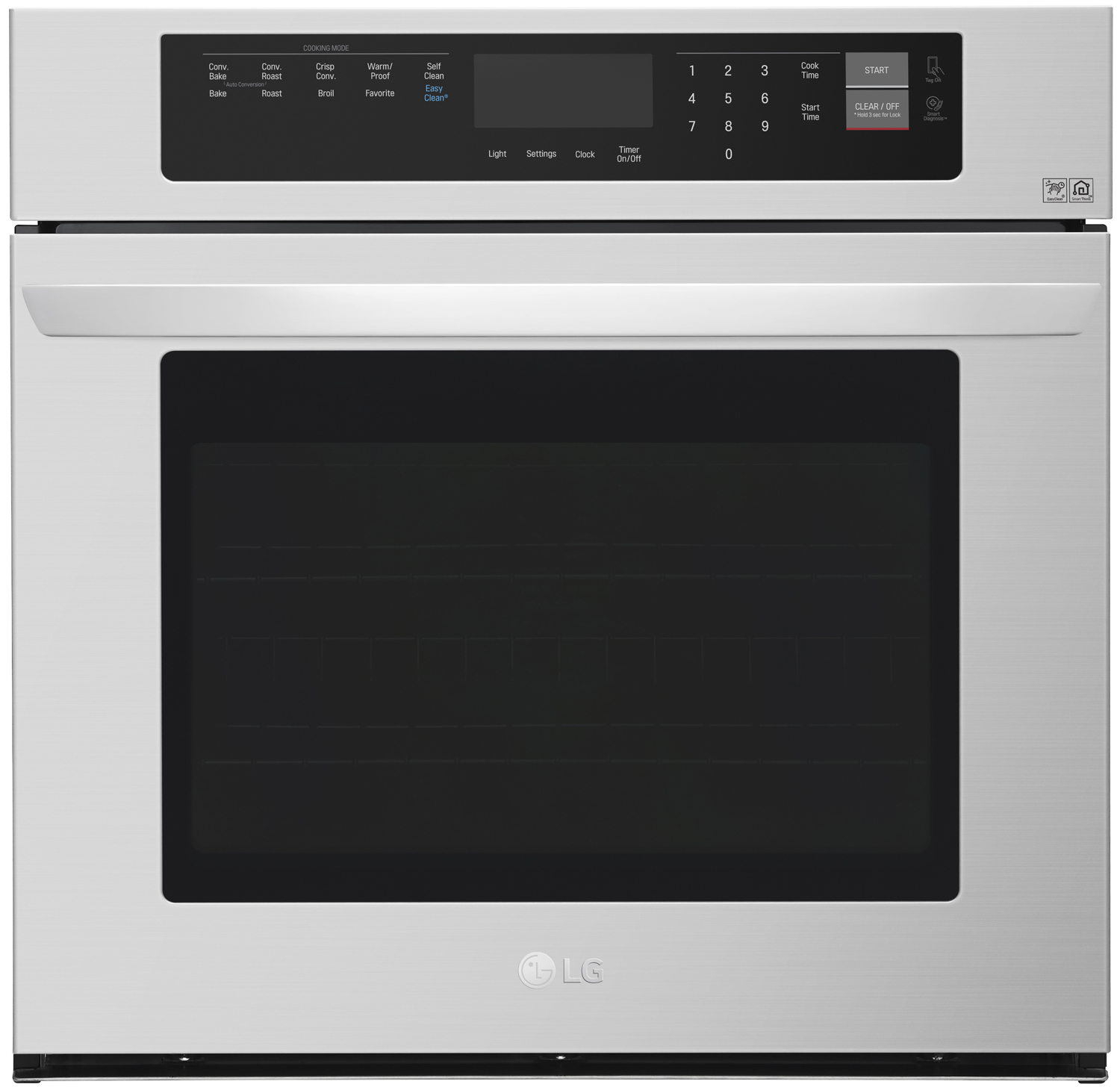 LG 30" Stainless Single Wall Oven LWS3063ST | Abt