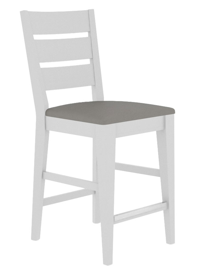 Canadel Gourmet Counter Stool 9023 in Dove White - SNF09023XW50M24