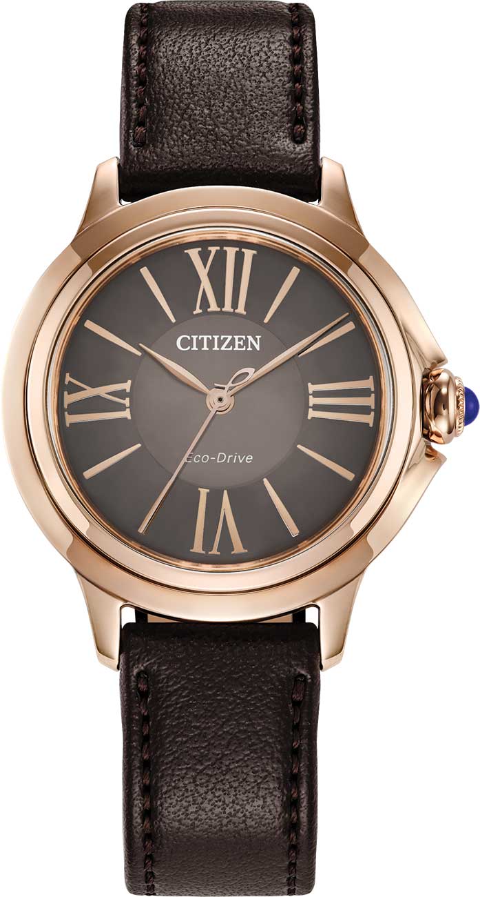 Citizen Ceci Watch 32mm with Brown Dial - EM1163-09X