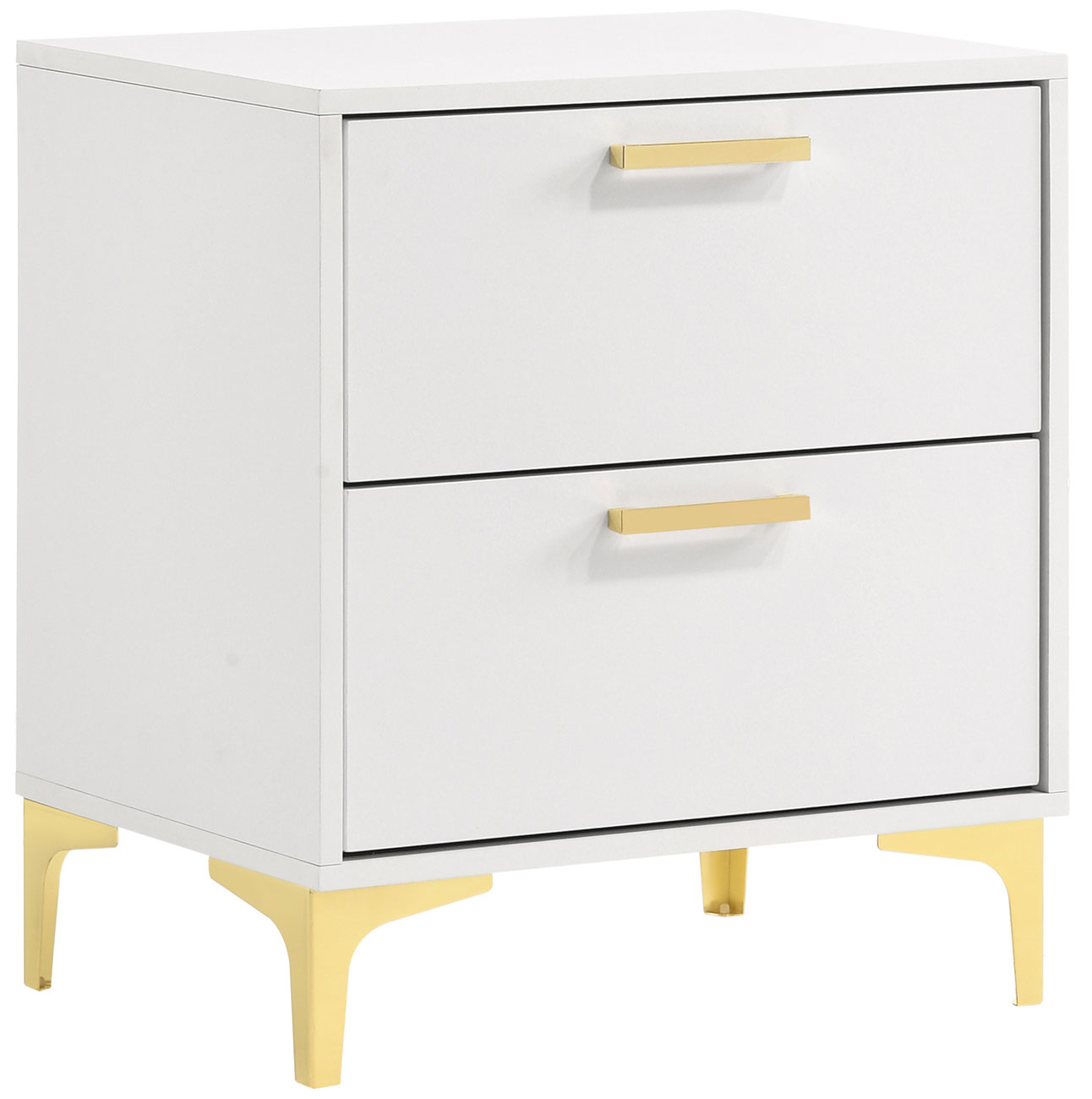 Coaster Furniture Kendall Nightstand with 2-Drawers - 224402 | Abt