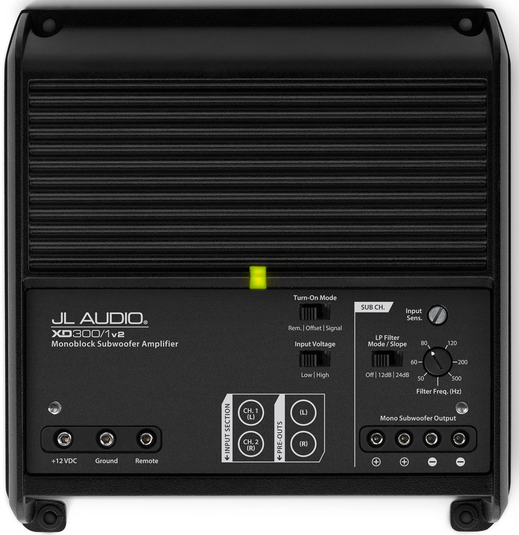 JL Audio 300W Class D Mobile Amplifier - XD3001V2