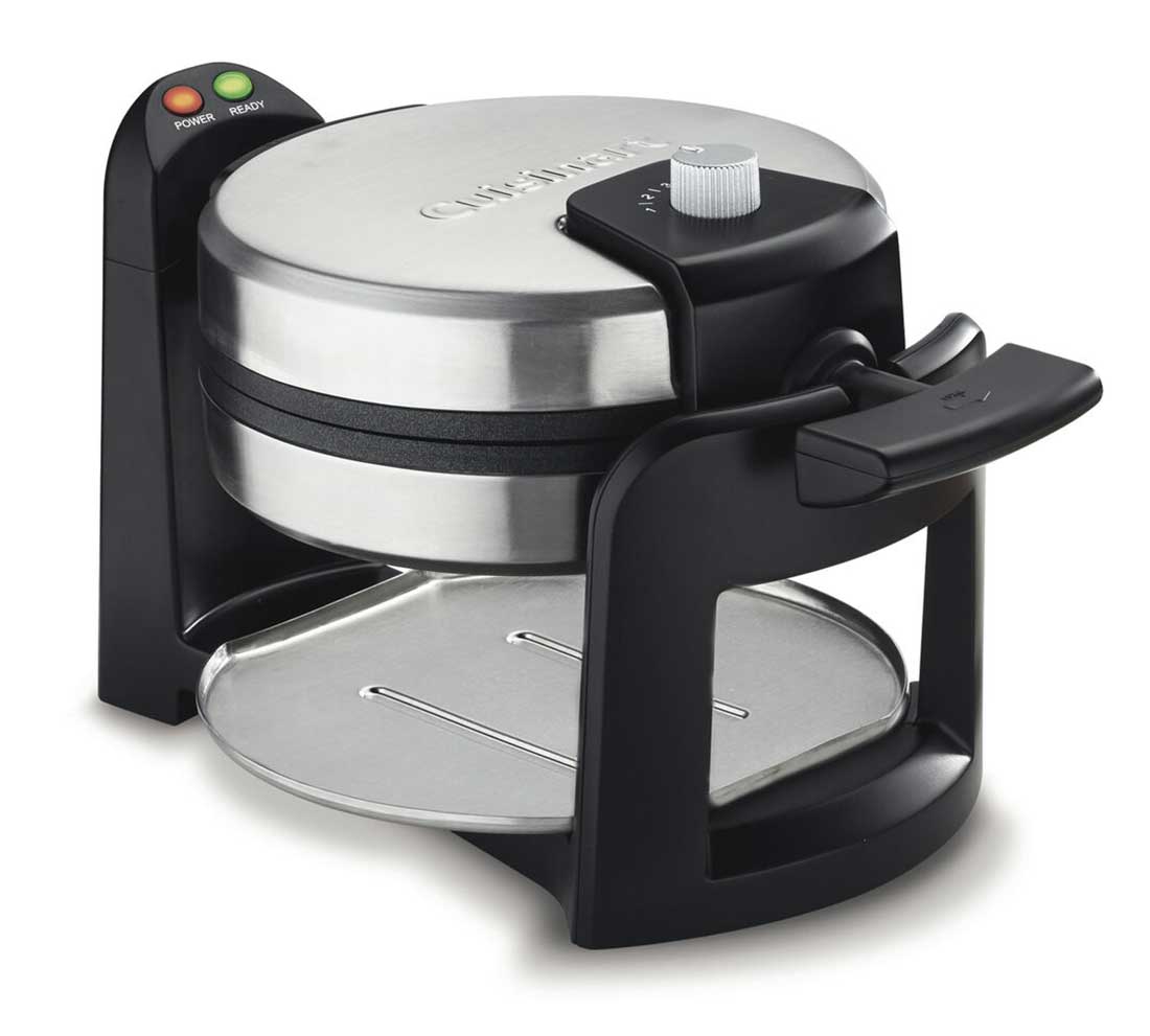 Cuisinart Round Flip Belgian Waffle Maker - WAFF30NAS | Abt