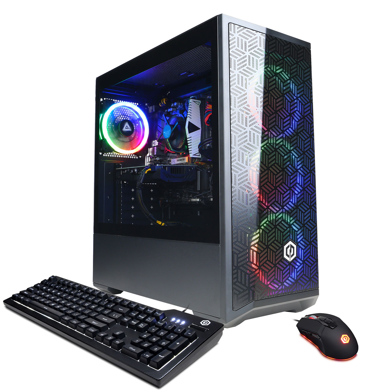 CyberPowerPC Gamer Xtreme Black Gaming Desktop - GXI11240CPGV9