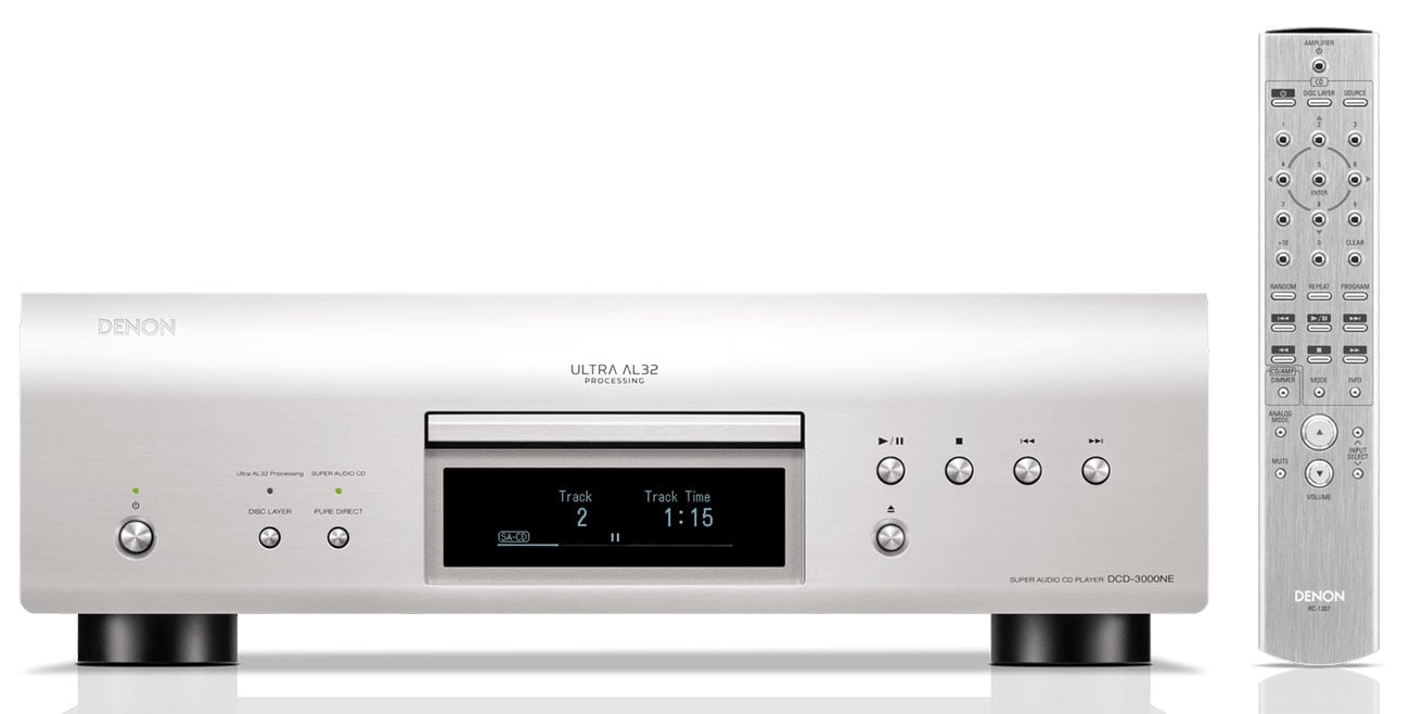 Denon Reference Series SACD Player in Silver - DCD-3000NESP