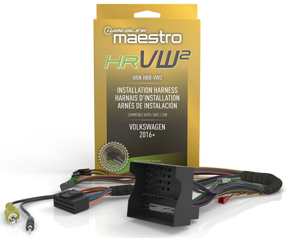 Firstech Maestro VW2 T-Harness for Select VW, Audi Models HRN-HRR-VW2