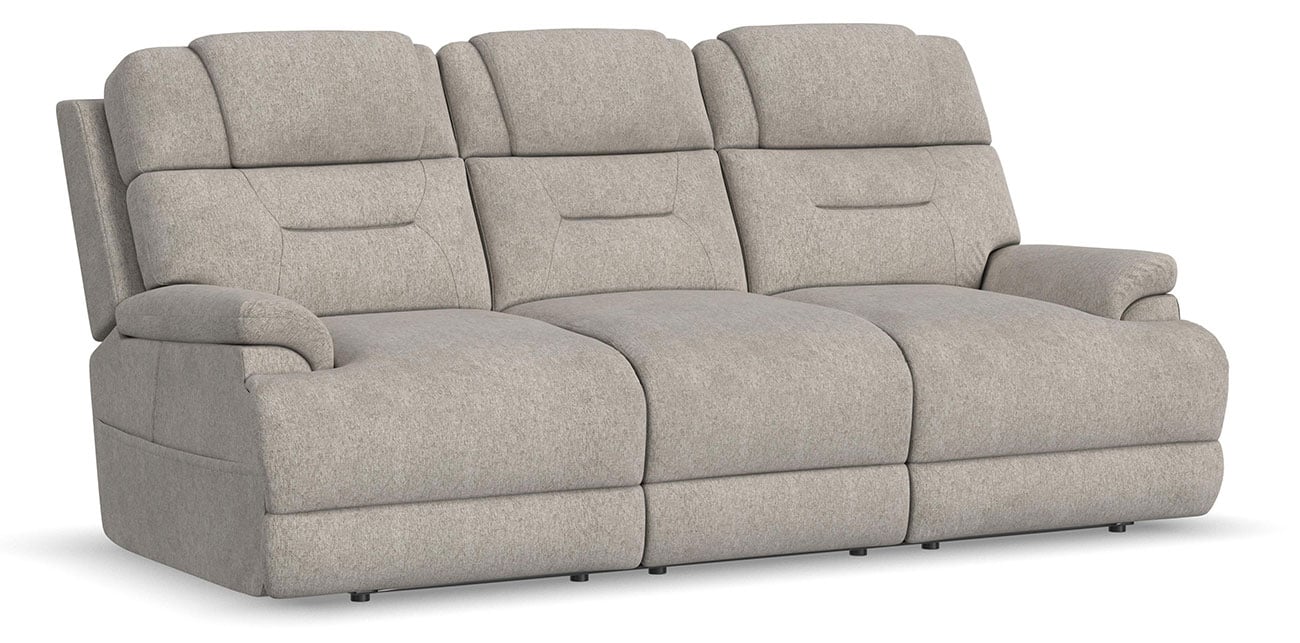 Flexsteel Zofa Power Sleep Sofa with Power Headrests - 1080-63P5-358-80