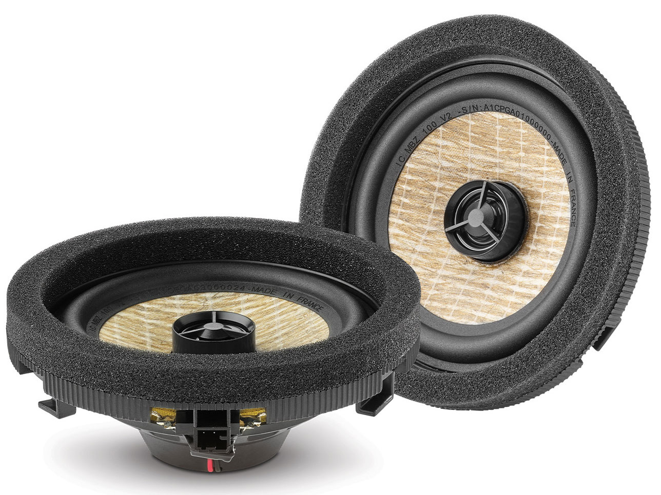 Focal 4-Inch 2-Way Coaxial Kit - ICMBZ100V2 | Abt Electronics