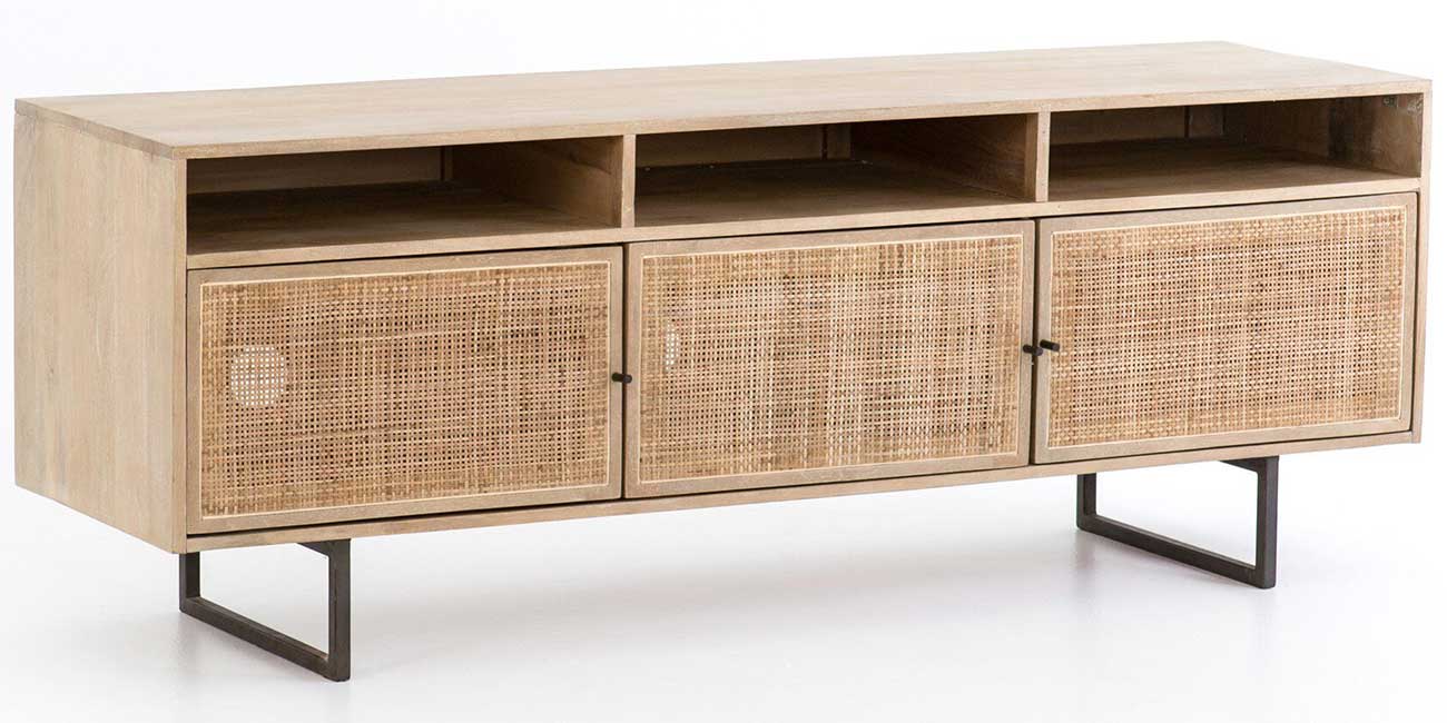 Four Hands Carmel Media Console in Natural Mango - IPRS-003