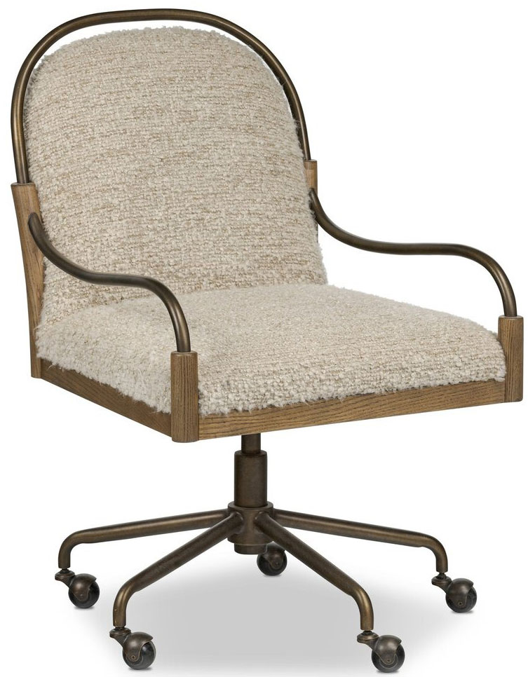 Four Hands x Amber Lewis Demi Chair in Ivan Stone Fabric - 243404-001