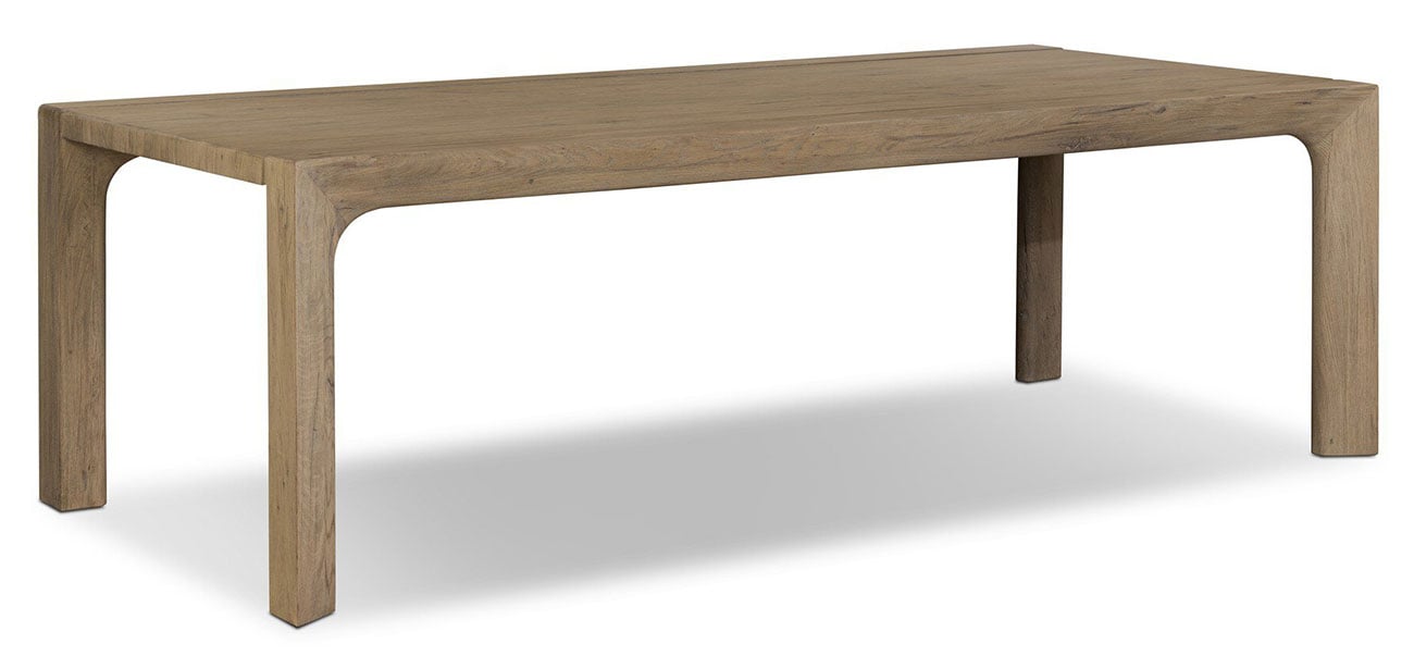 Four Hands Henry Dining Table in Natural Thick Oak Veneer - 231565-002