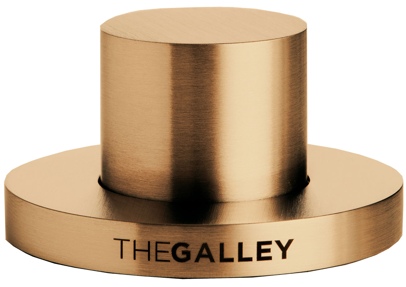 The Galley Ideal Deck Switch in Burnished Bronze | Abt