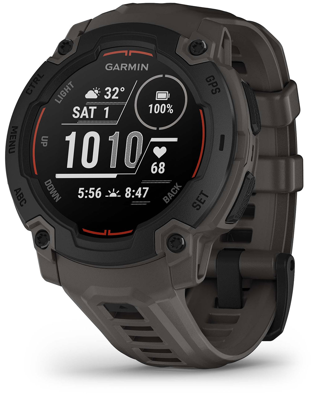 Garmin Instinct E Smartwatch 45mm Black/Charcoal - 010-02933-00