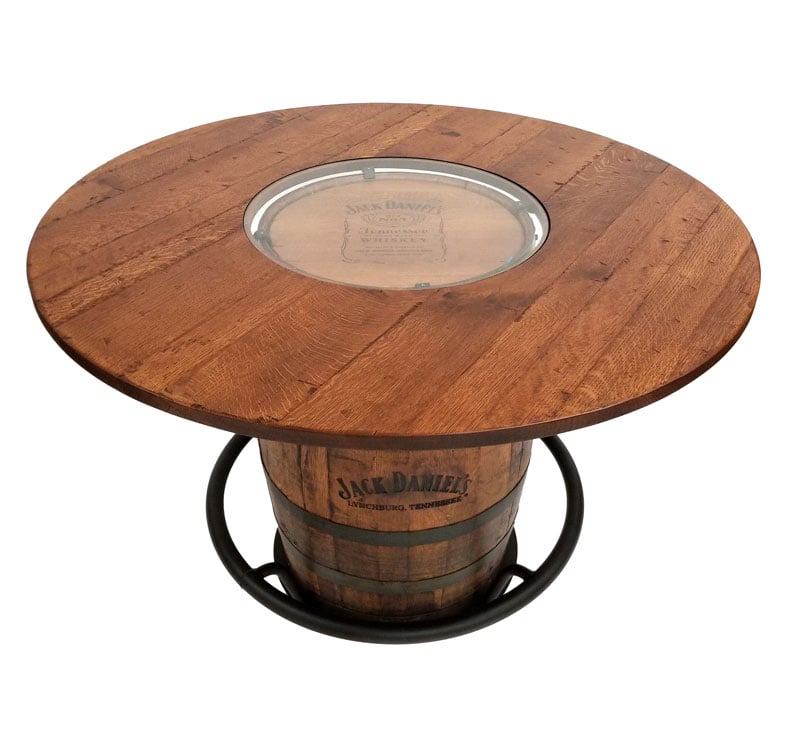 Jack Daniels Barrel Table