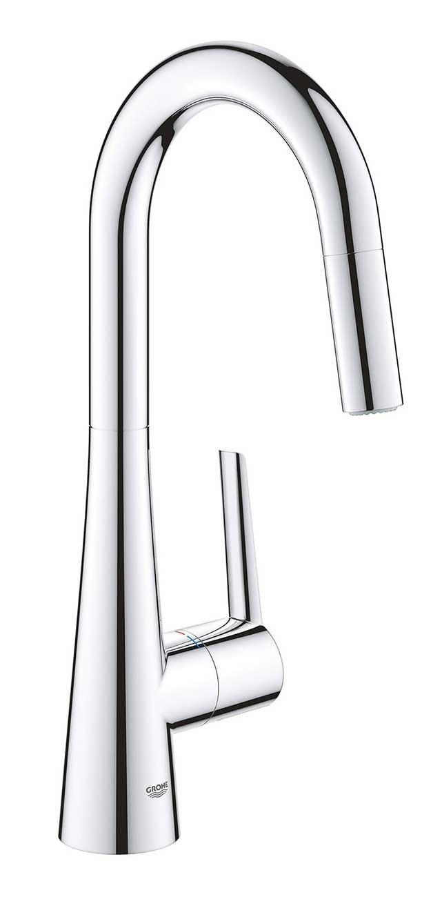 GROHE Pull-Down Kitchen Faucet Zedra - 32283003 | Abt