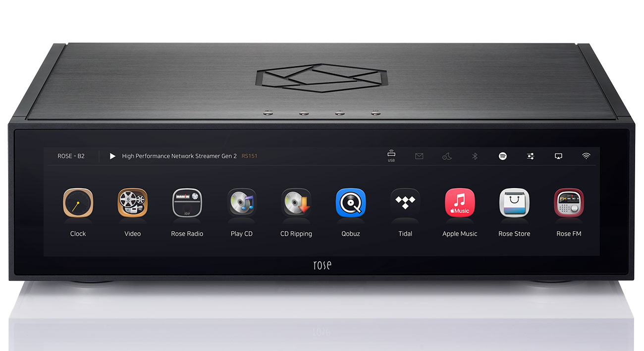 HiFi Rose High Performance Network Streamer Gen 2 - RS151BLACK