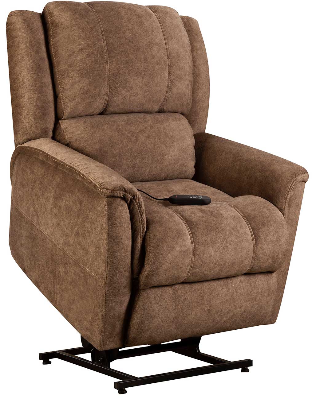 HomeStretch Zero Gravity Lift Chair in Light Brown Fabric - 172-59-17