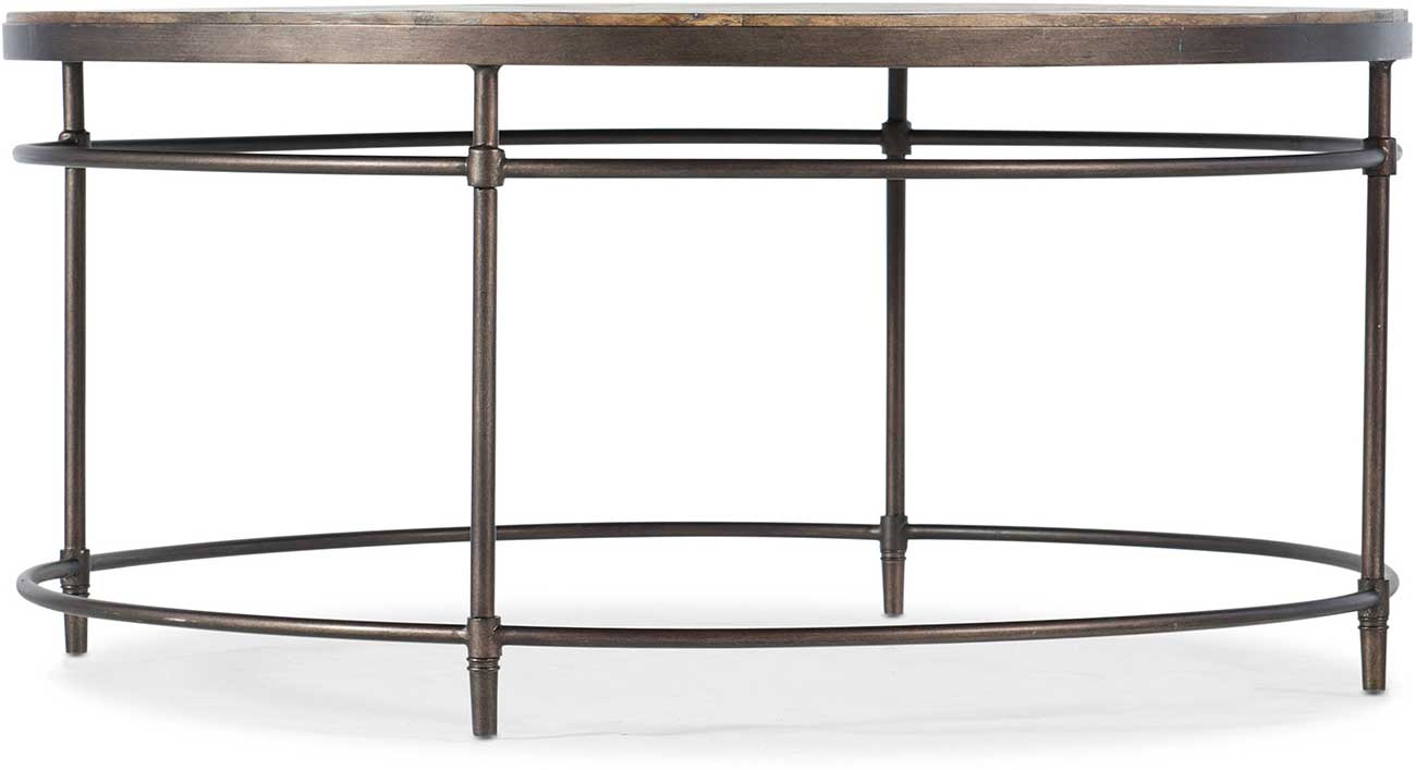 Hooker Furniture St. Armand Round Cocktail Table - 5601-80110-LTWD