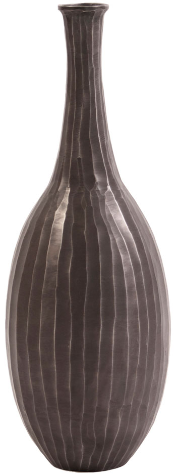 Howard Elliott Graphite Chiseled Metal Bottle - HE-35039 | Abt