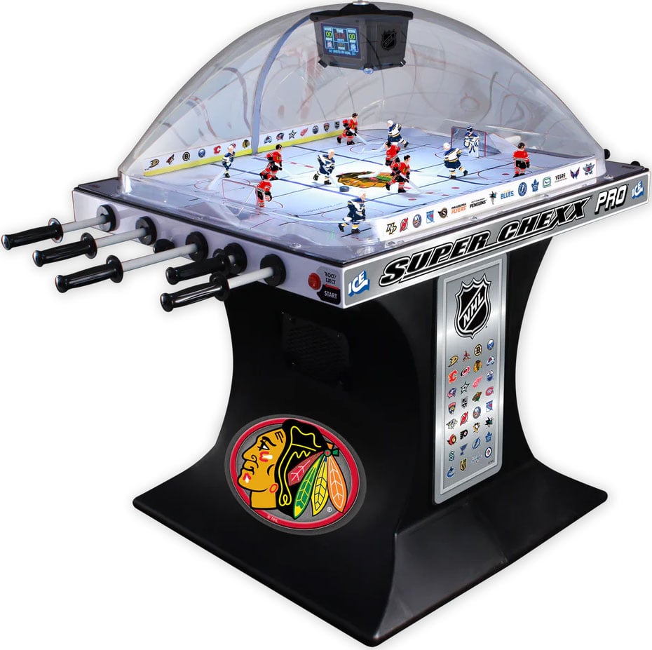 ICE Super Chexx Hockey Table - CHEXX-NHL-CHIVSDETROIT | Abt