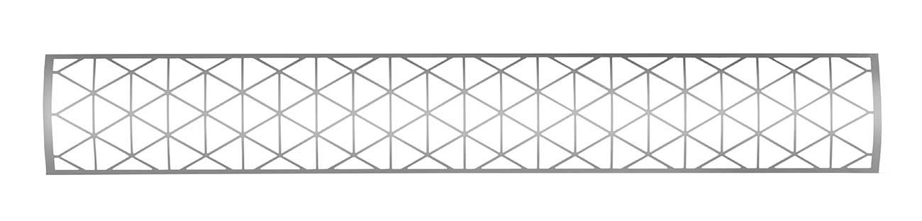 Infratech Contemporary Fascia Kit Stainless Steel - 191005SS1D | Abt