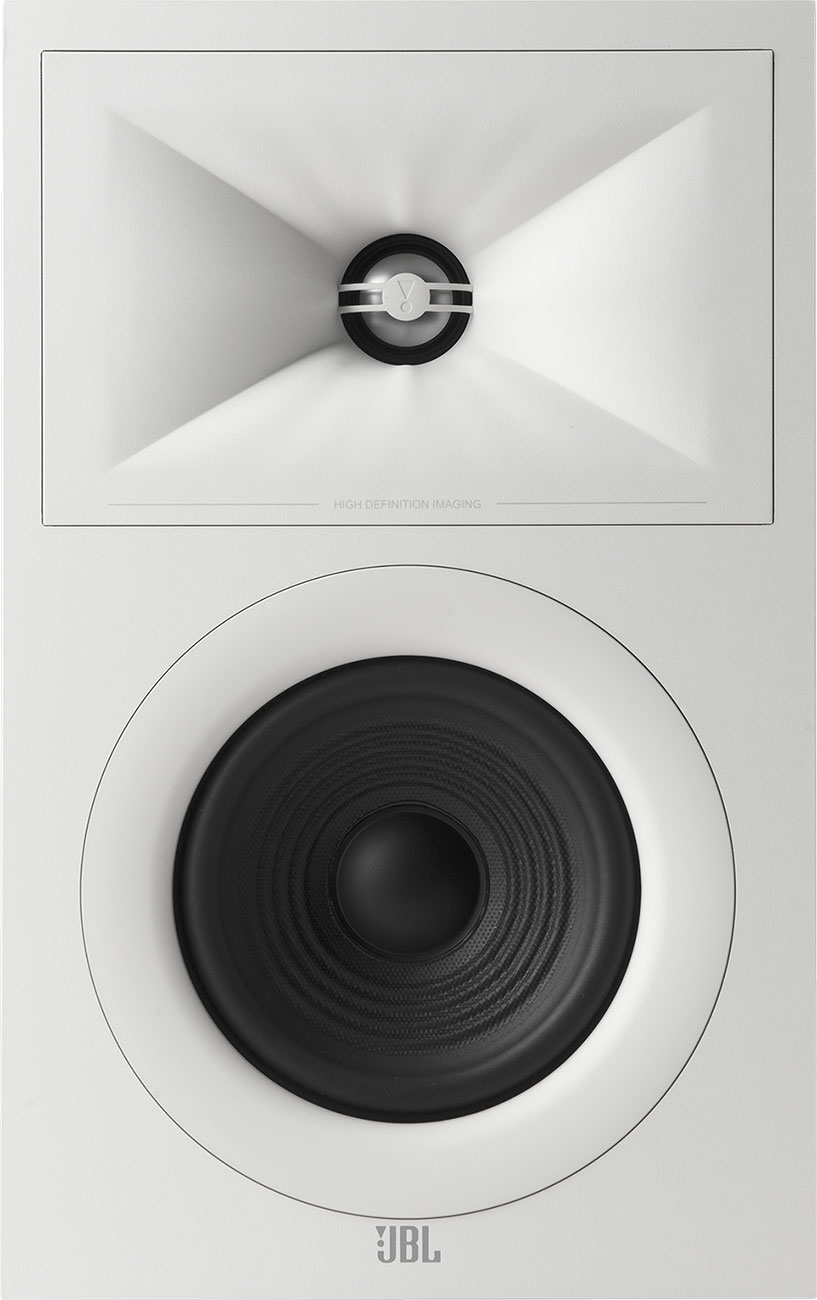 JBL Stage 250B Bookshelf Loudspeakers in Latte (Pair) - JBL250BWHT