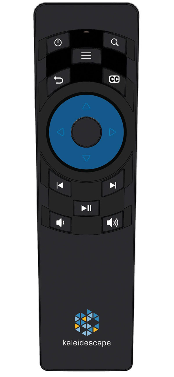 Kaleidescape Remote Control for Strato M, E, V - KREMOTE-STRATO