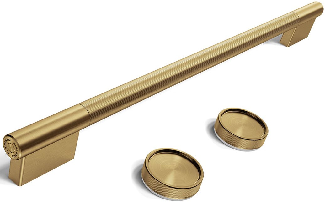 KitchenAid Handle And Knob Kit For Single Wall Oven in Brass - W11774414