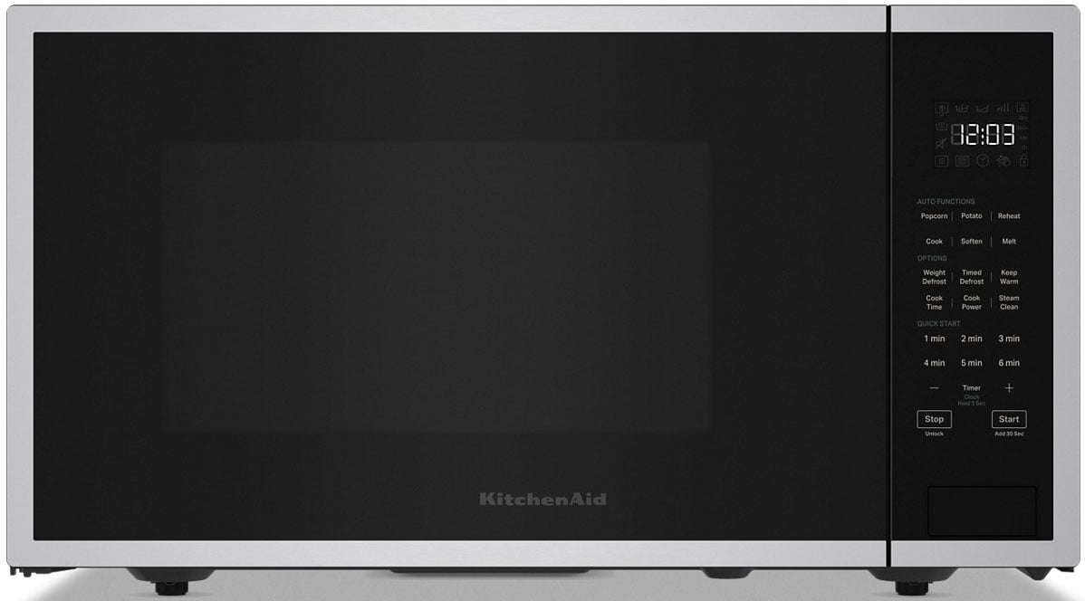 KitchenAid KMCS324SSS 2.2 Cu. Ft. Countertop Microwave